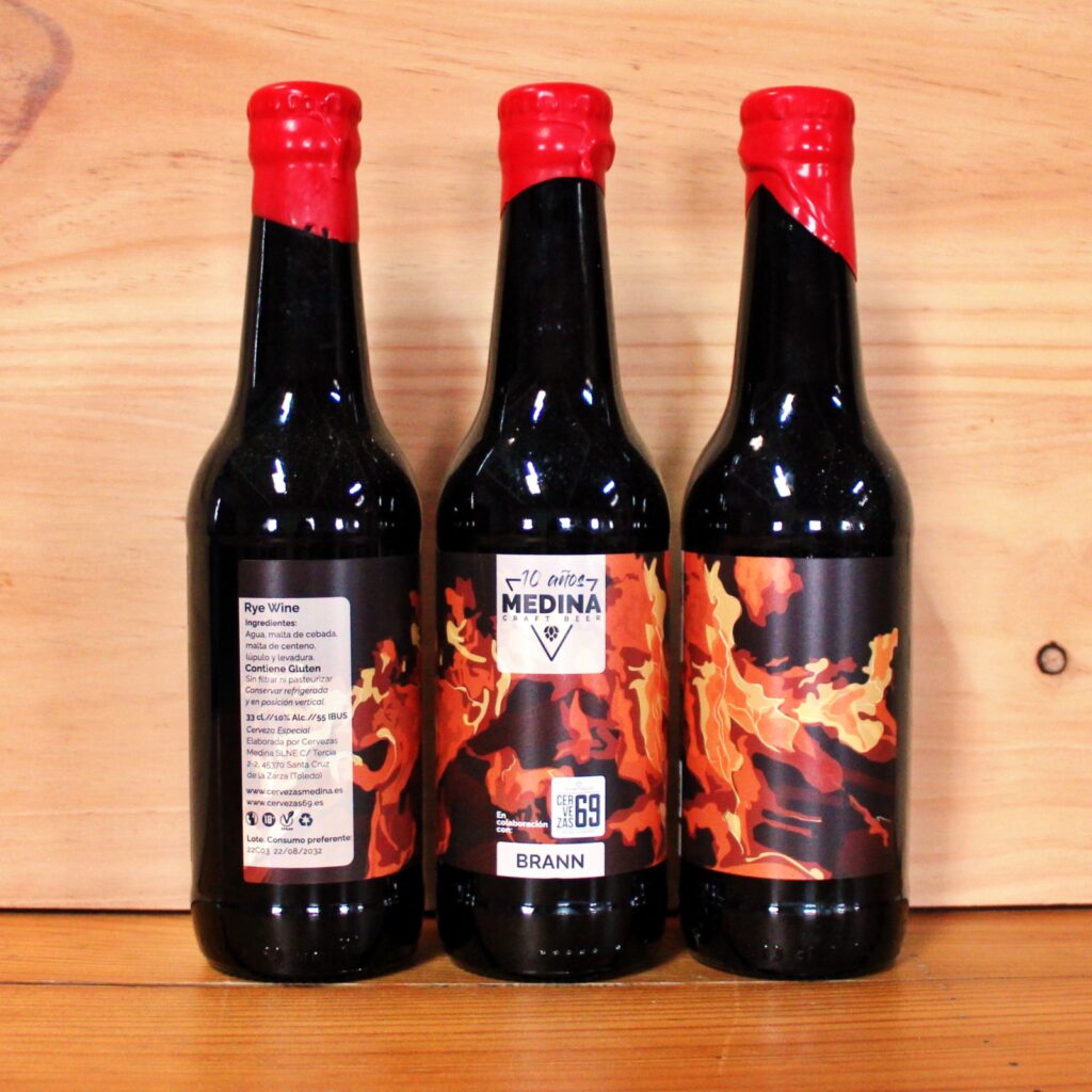 Cerveza Braan 33cl (Rye Wine) – Viking Bad