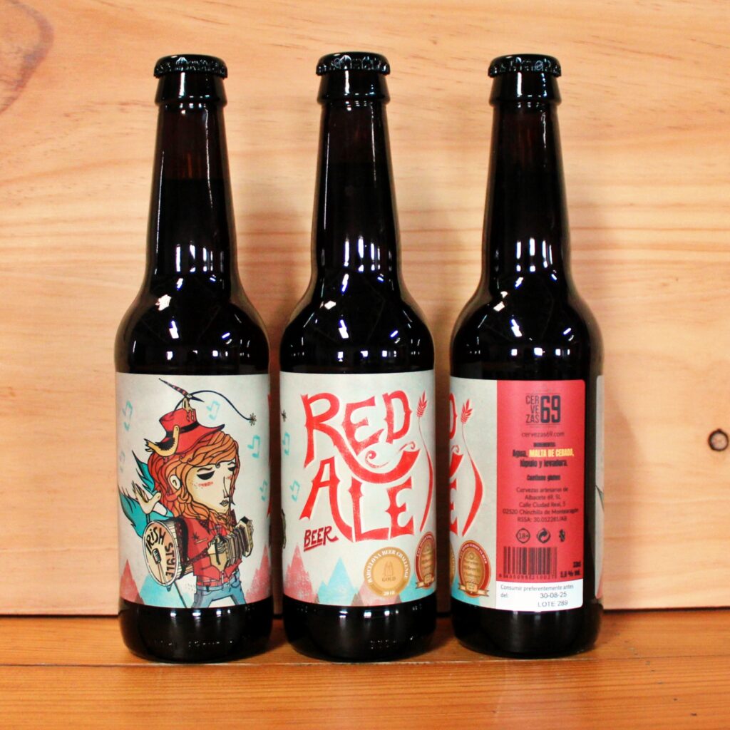 Cerveza Red Ale 33cl – Viking Bad